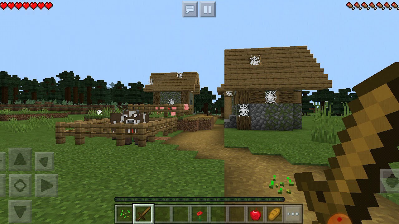 Opuszczona wioska w minecraft😱😱 - YouTube