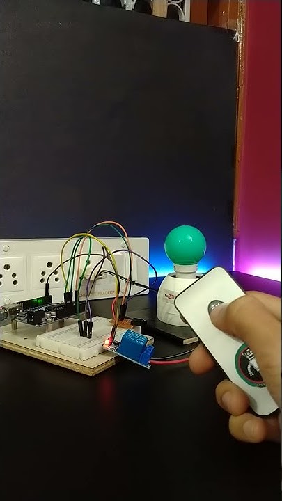 IR Based Home Automation system using Arduino - YouTube