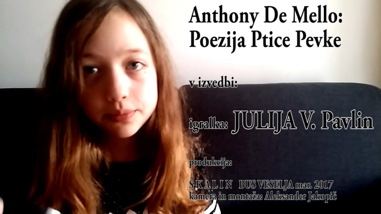 Modrosti Anthony de Mella iz ust Osnovnošolcev - YouTube