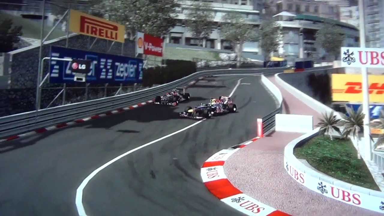 F1 2012 Oversteer in Monaco 1 - YouTube
