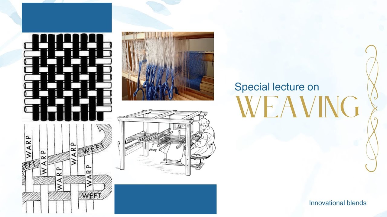 Textile Weaving l A beginner-friendly overview - YouTube