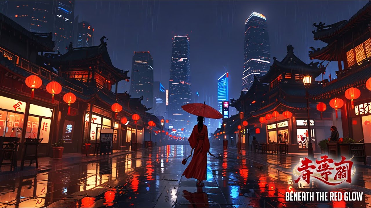 Beijing Lo - Fi || Beneath The Red Glow || Relaxing Music - YouTube
