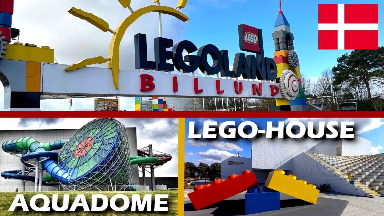 Legoland Billund | Lego House | Aquadome - YouTube