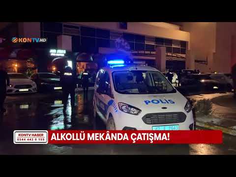Alkollü mekanda çatışma