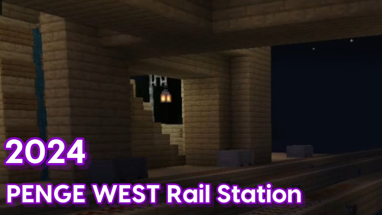 PENGE WEST Train Station (2024) - YouTube