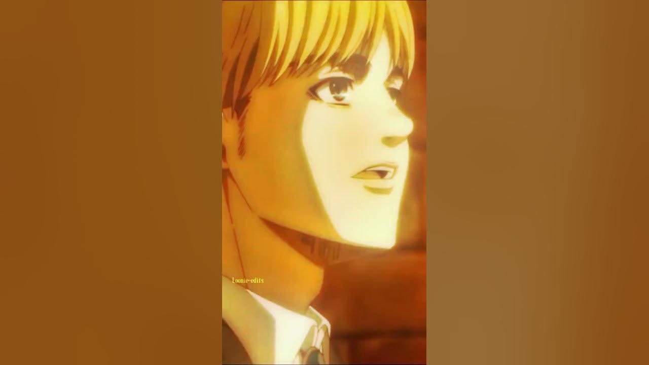 Armin Glow Up Edit Aot Youtube
