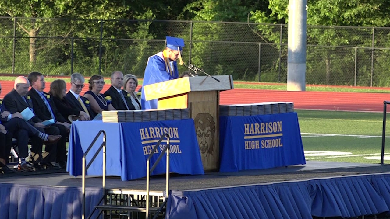Blake Whitmer - High School Graduation Speech - YouTube