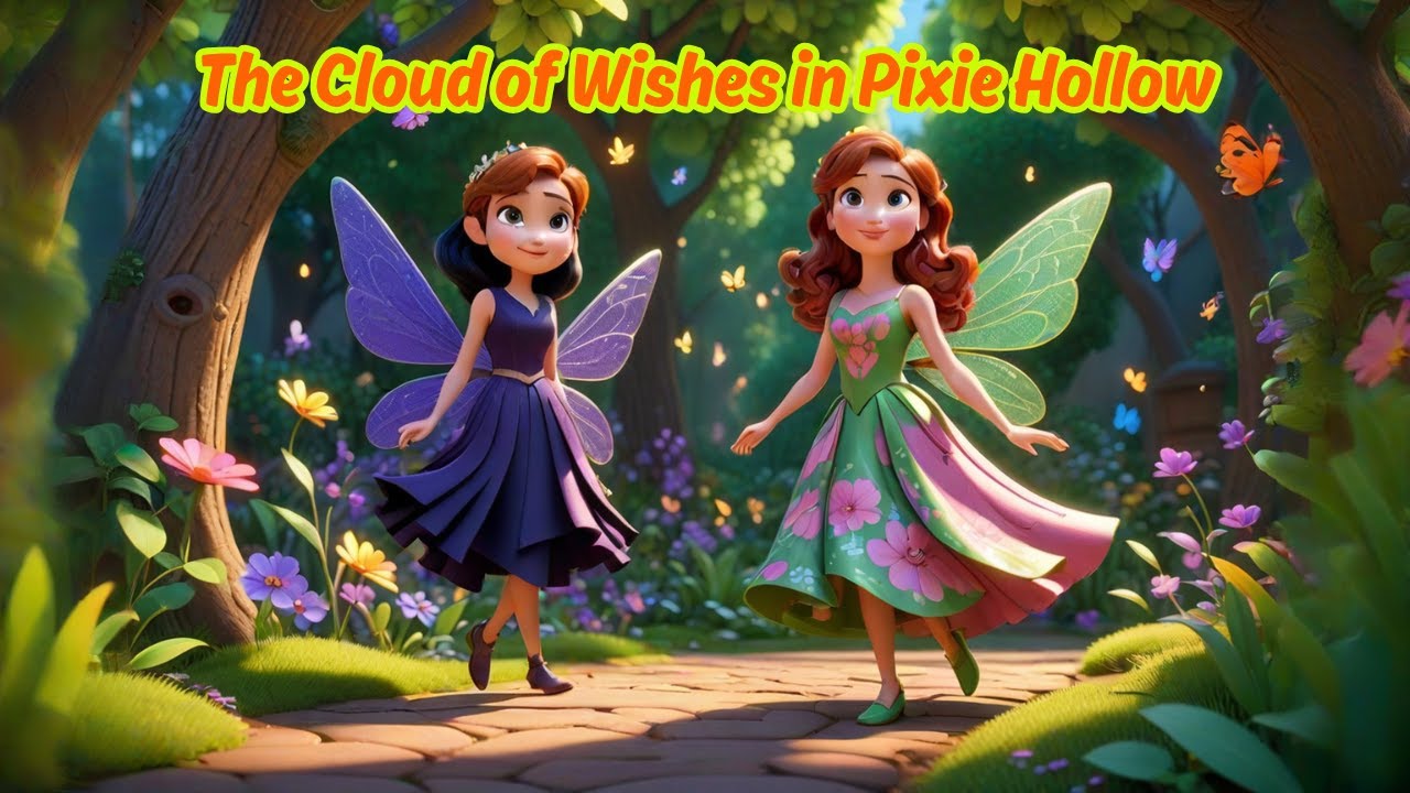 The Cloud of Wishes in Pixie Hollow | Fairy Tales | Magical Stories ...