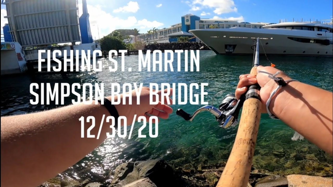 Saint Martin Fishing Simpson Bay Bridge (Sint Marteen) - YouTube