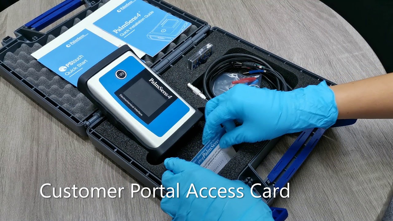 PalmSens4 Unboxing - YouTube