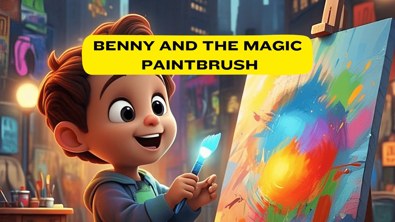 Benny and the Magic Paintbrush | Magical Tale | Story for Kids - YouTube