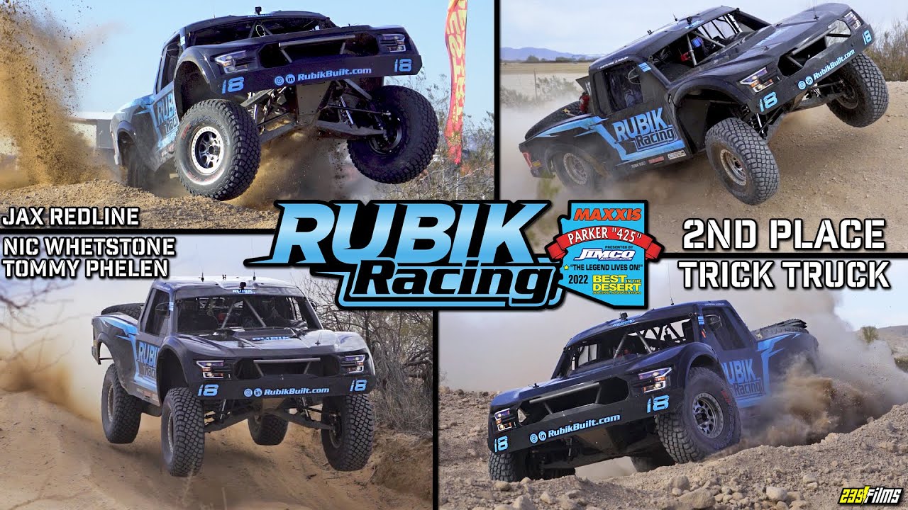 Rubik Racing TAKES 2nd at the 2022 BITD Parker 425 - YouTube