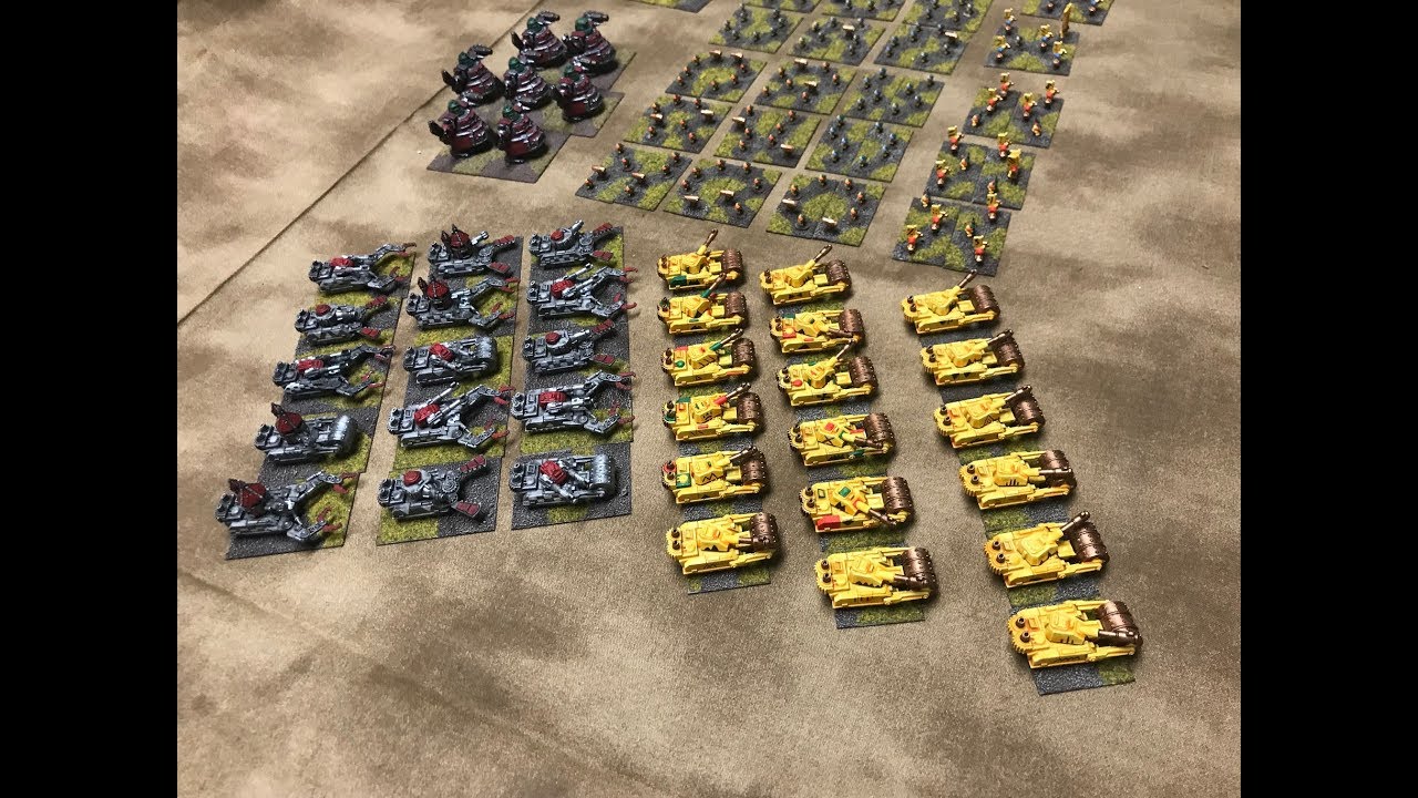 Epic 40K Ork Army Showcase - YouTube