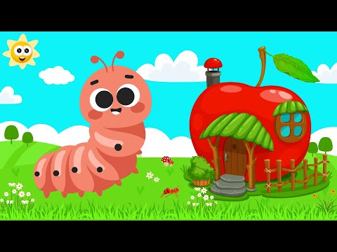 Ben Bir Elma Kurduyum Kıvrıla Kıvrıla Gezerim | Bebek Şarkıları | Tombik Panda