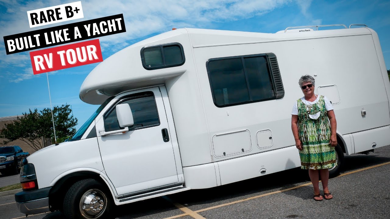 Solo Female RVer & Born Free B+ RV TOUR 22 Feet (you won't believe the ...