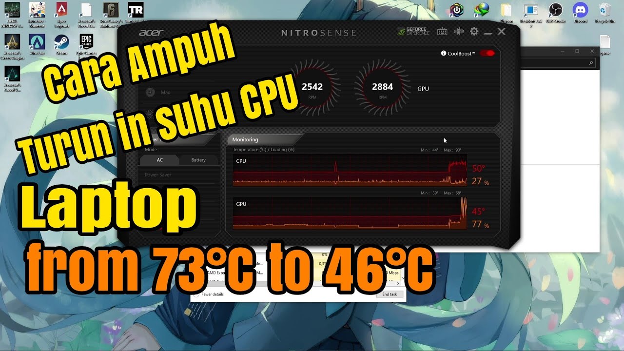 How to Reduce CPU temperature on Laptop - YouTube