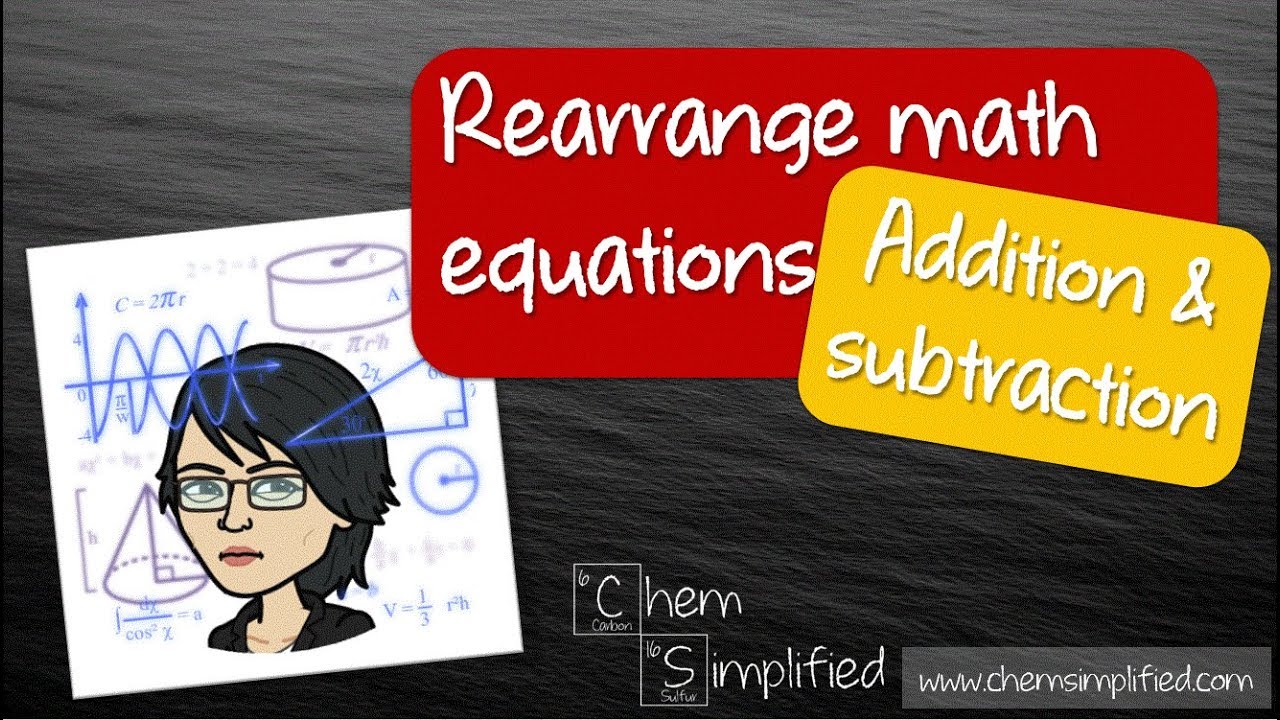 Solving linear equation: Adding & subtracting | BM4C - Dr K - YouTube