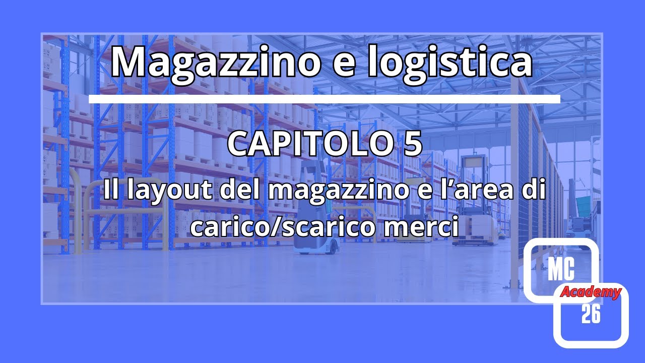 Magazzino e logistica capitolo 5: Il layout del magazzino e l’area di ...