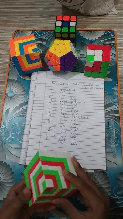 7x7 Rubik's Cube "Cube in Cube Pattern" | HSB Creation | #rubikscube #cube #ytshorts #shorts ...