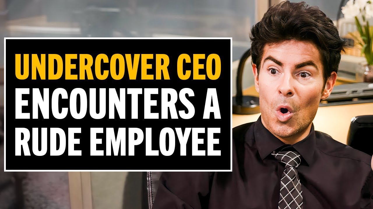 Undercover CEO Poses As A Janitor To Observe His Employees - YouTube