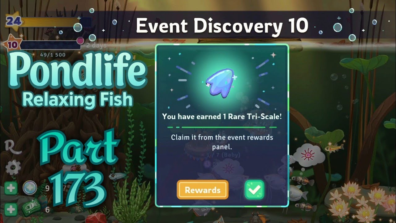 🐟 Pondlife - Relaxing Fish Game Walkthrough Part 173 | Mobile Gameplay ...
