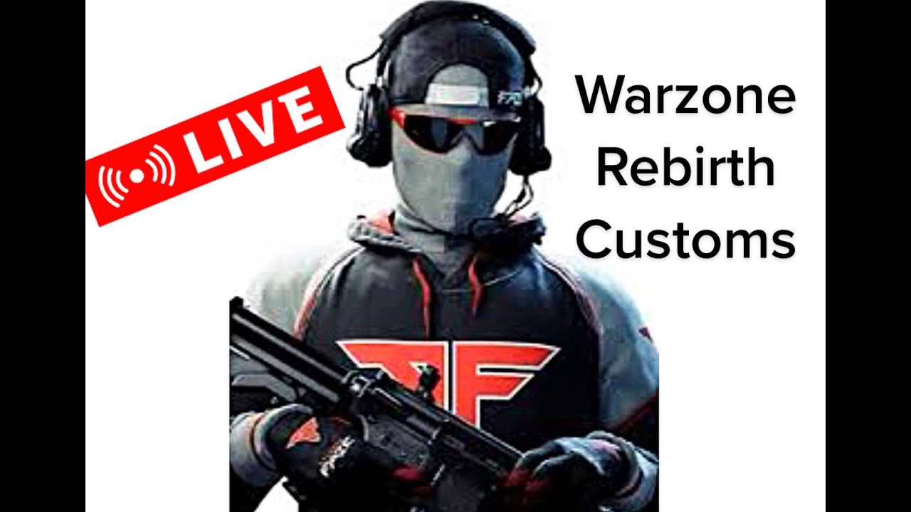 🔴Live Call of Duty Warzone Rebirth Customs💥Road 4k Subscribers💥 - YouTube