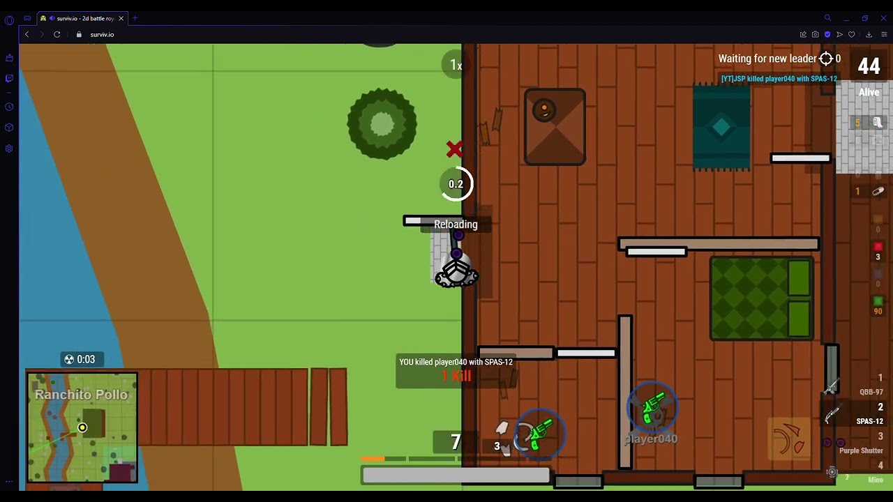 QBB-97 on Wallmount in Surviv.io! - YouTube