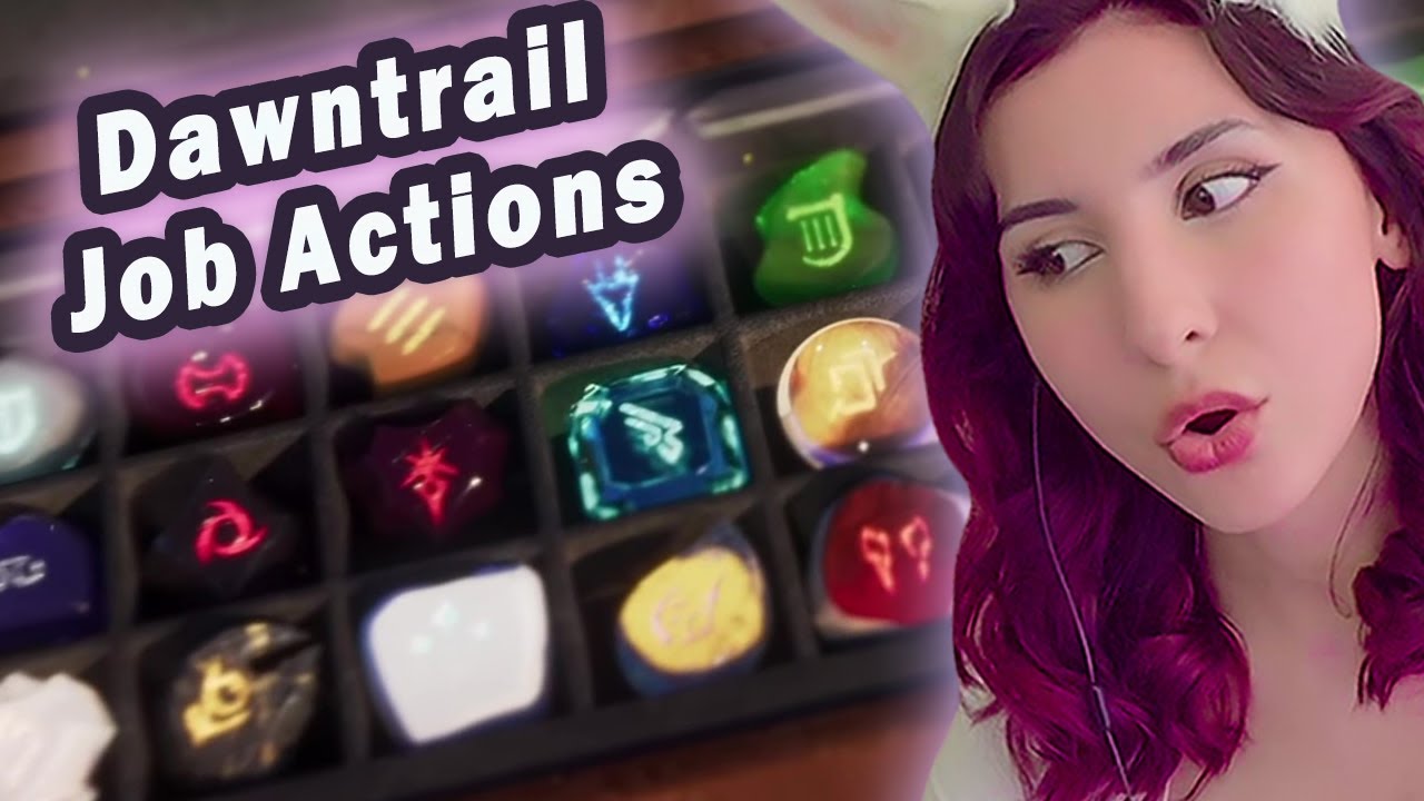 AvyCatte Reacts To Dawntrail Job Action Trailer - YouTube