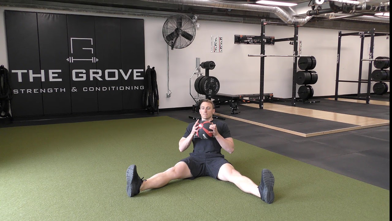 Spread Eagle Sit Up - YouTube