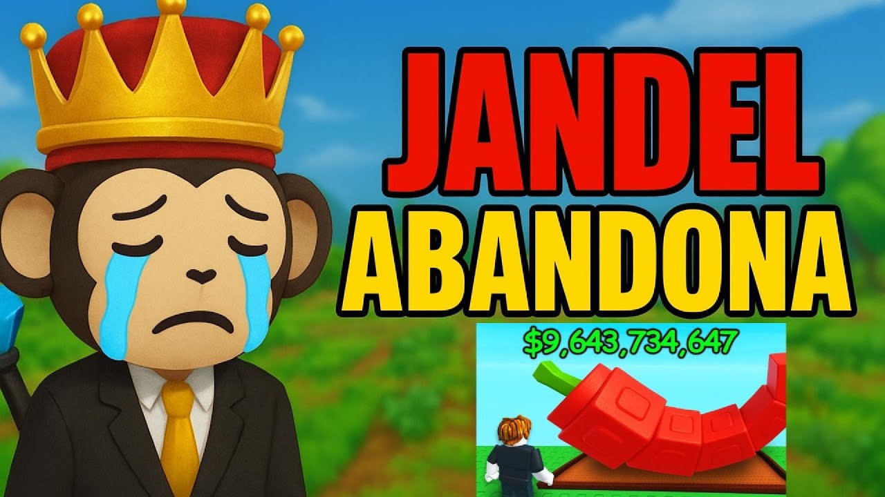 JANDEL ABANDONÓ GROW A GARDEN| COMPRÓ NUEVO JUEGO #roblox #growagarden ...