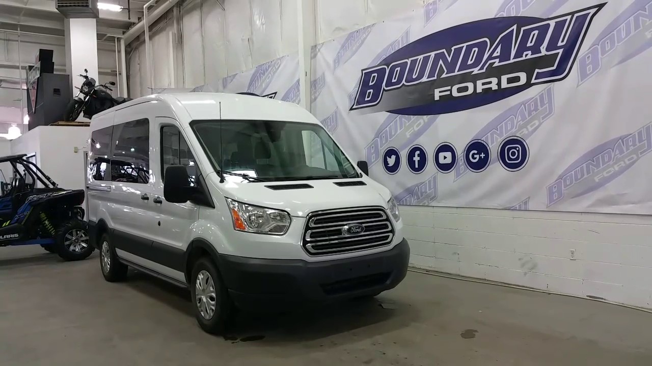 2016 Ford Transit XLT W/ Back up camera, A/C Review | Boundary Ford ...