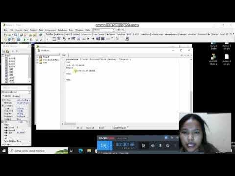 Pemograman Komputer pada aplikasi Delphi 7 - YouTube