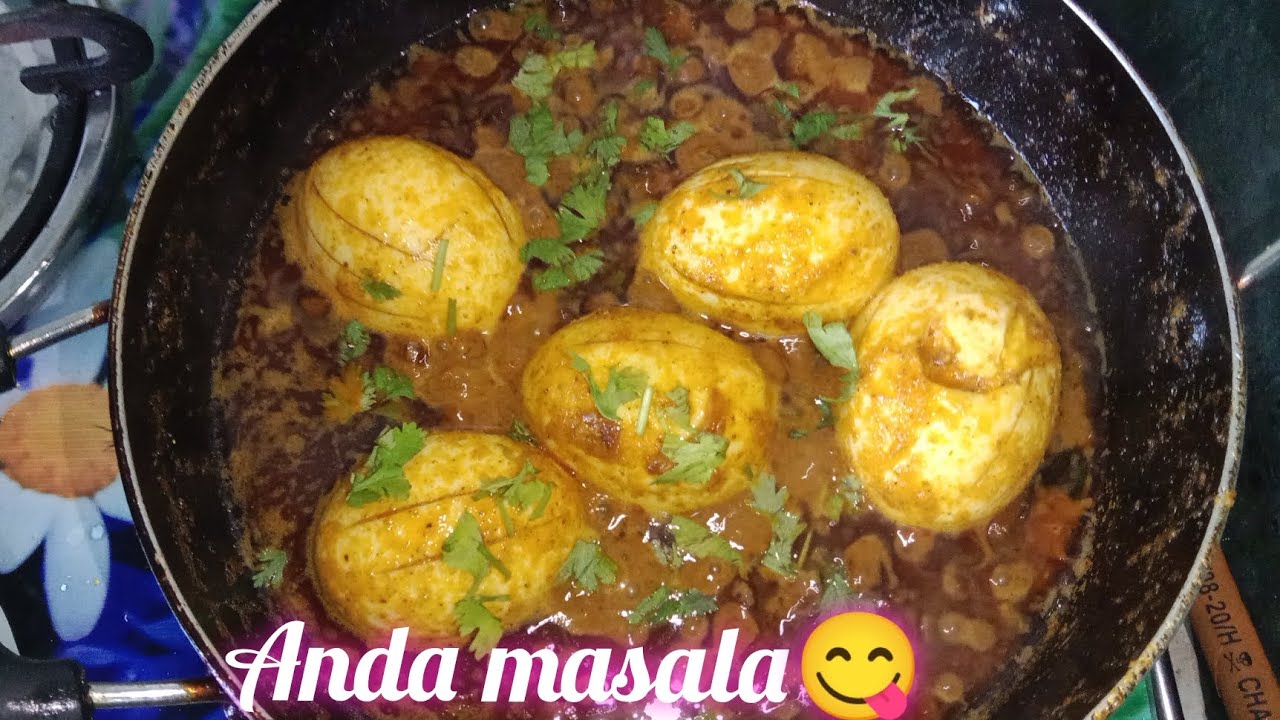 Anda masala recipe|| tasty anda masala quick and easy|| By khan e khas ...