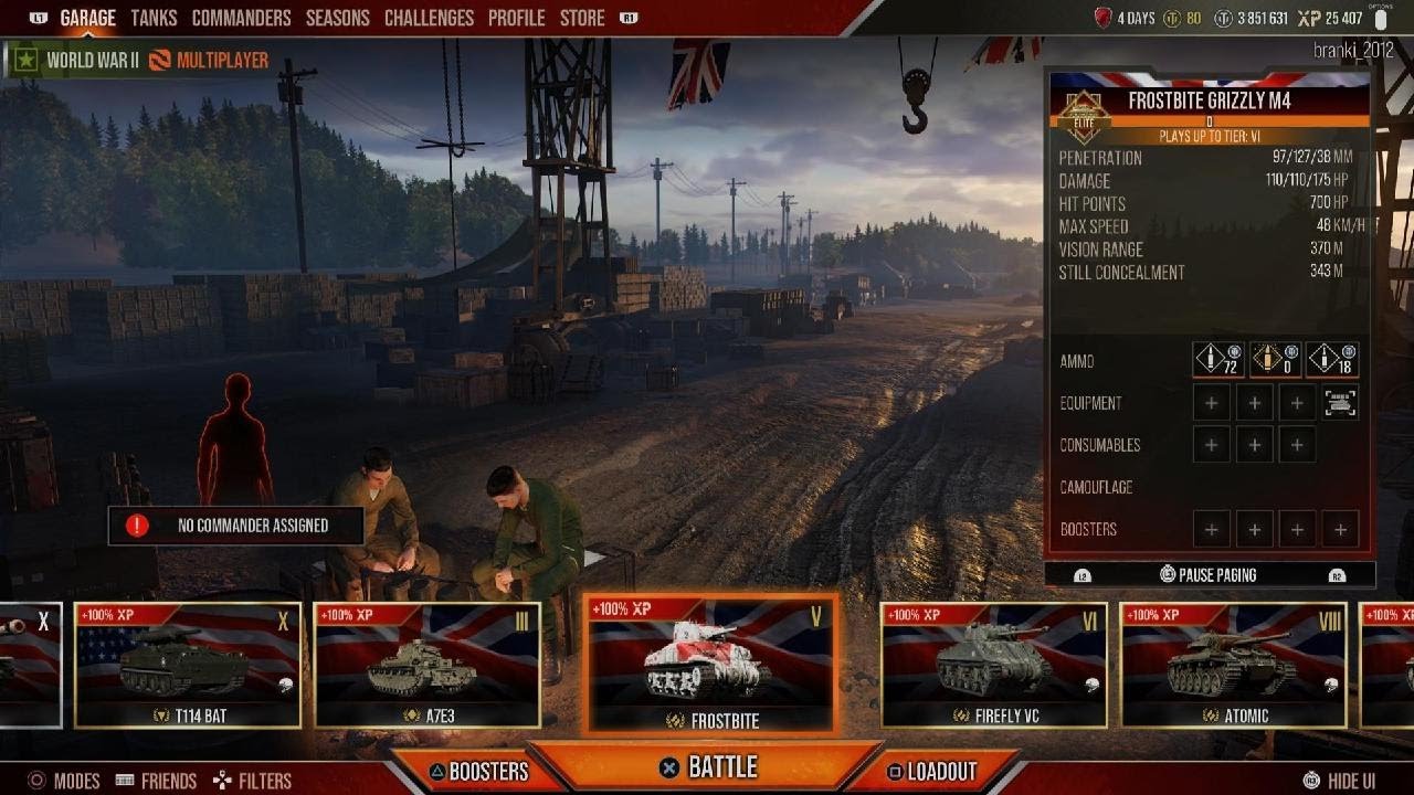 World of Tanks PS5 showcase of my tanks - YouTube