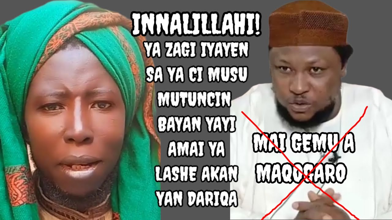 INNALILLAHI! YA ZAGI IYAYEN SA YA CI MUSU MUTUNCI BAYAN YAYI AMAI YA ...