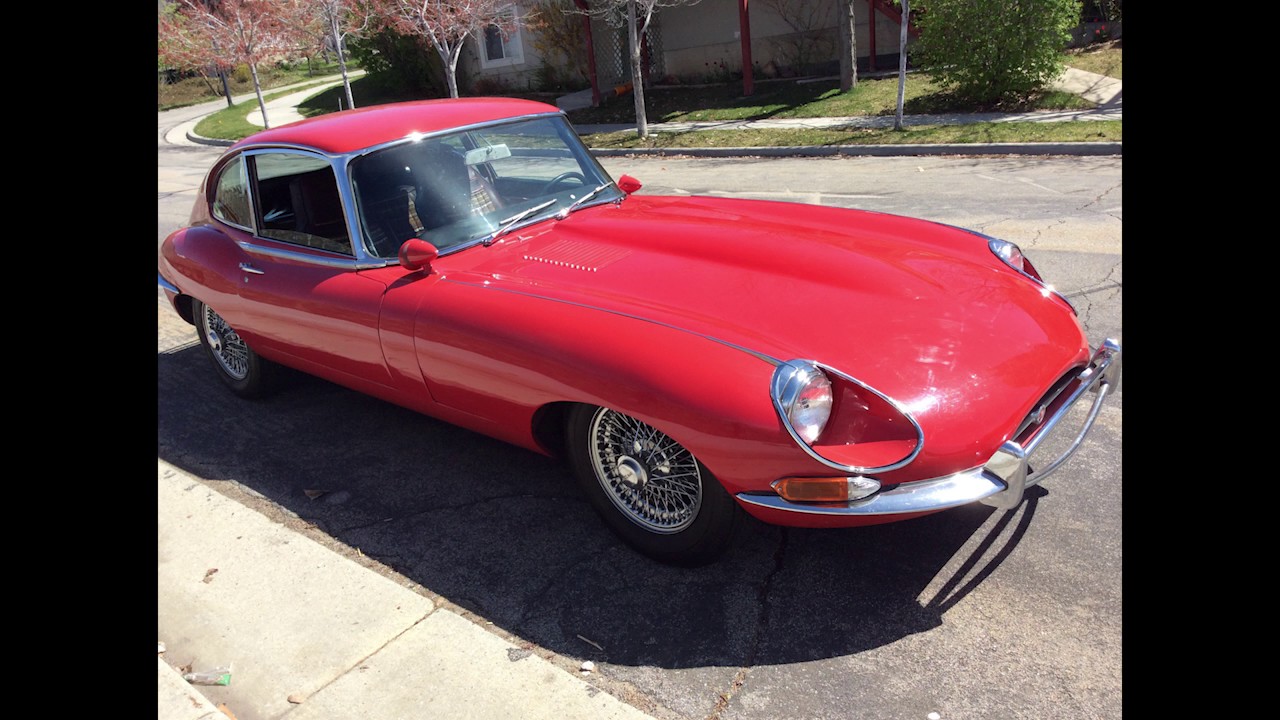 1967 Jaguar XKE 4.2 2x2 - YouTube