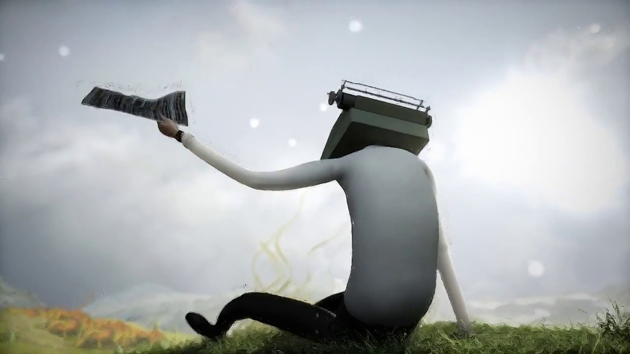 TYPEWRITER HEAD| Short Animated Film - YouTube
