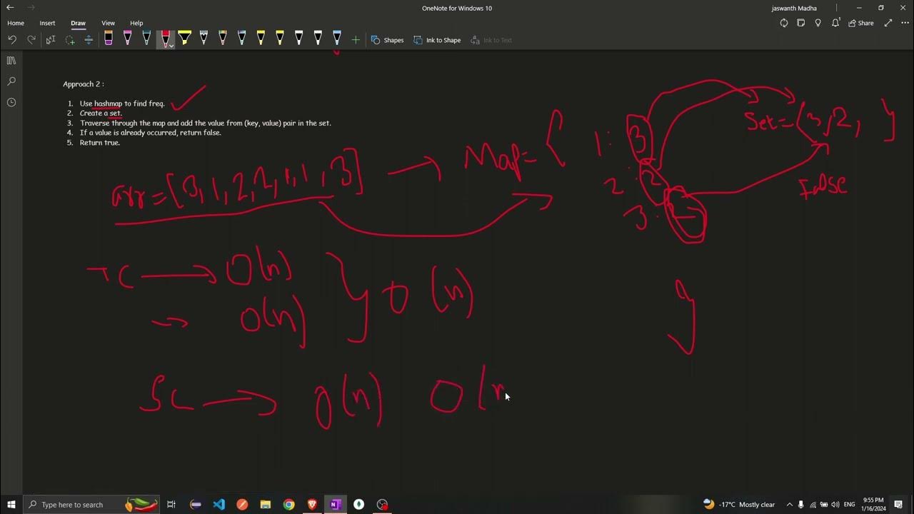 Leetcode 1207 || Unique Number of Occurances || Two Approaches || Easy ...