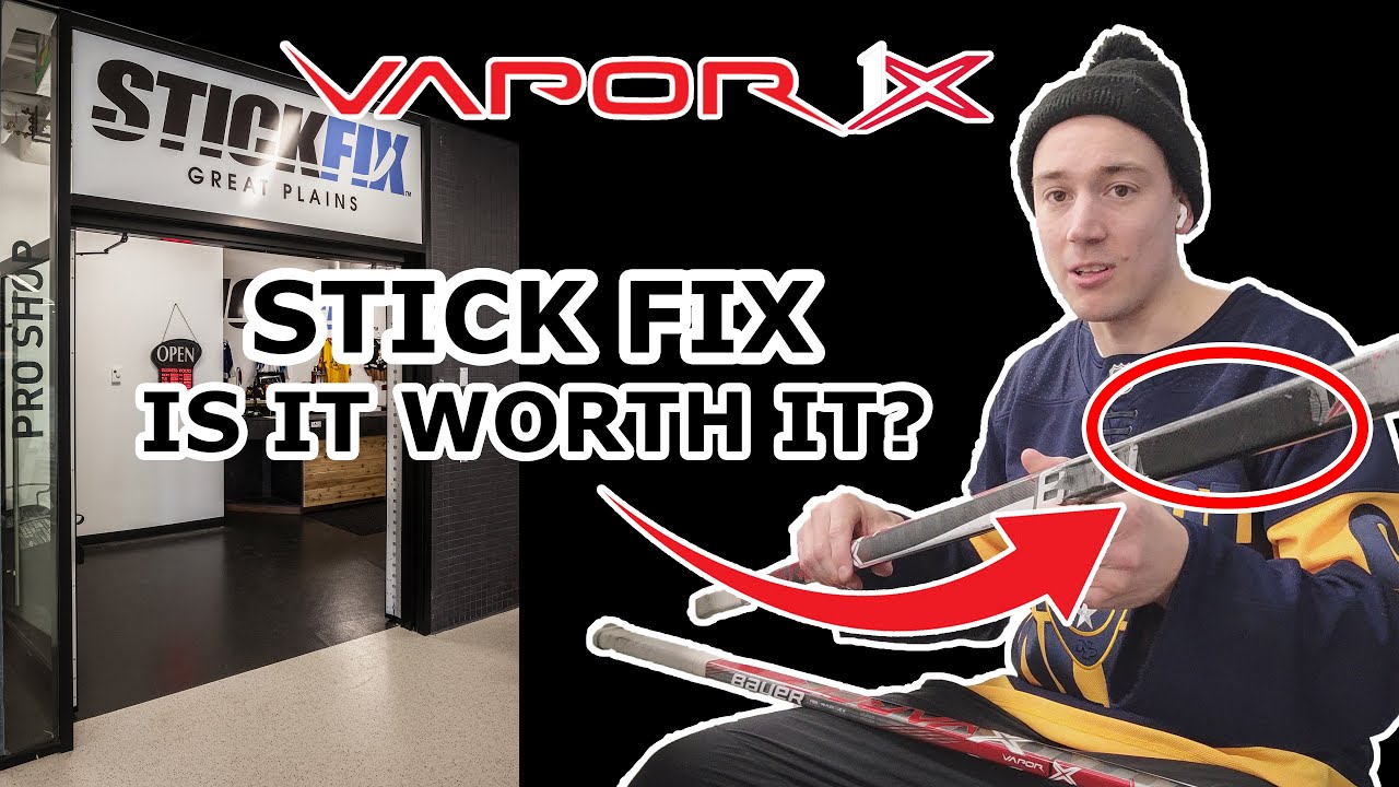 STICK FIX HOCKEY STICK REPAIR - IS IT WORTH IT ?? - YouTube