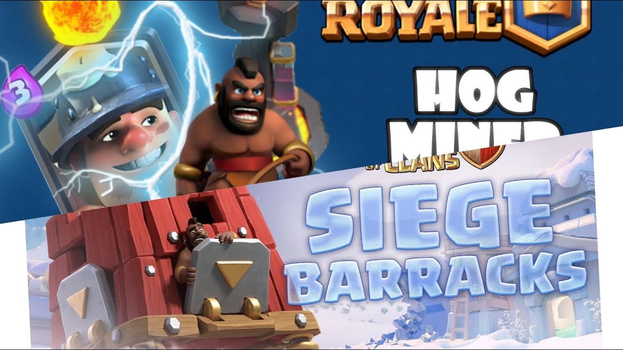 best attack on coc clan war leauge using new siege barracks - YouTube