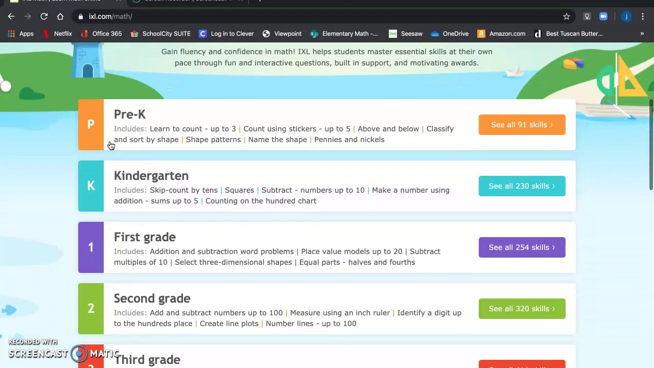 IXL student directions - YouTube