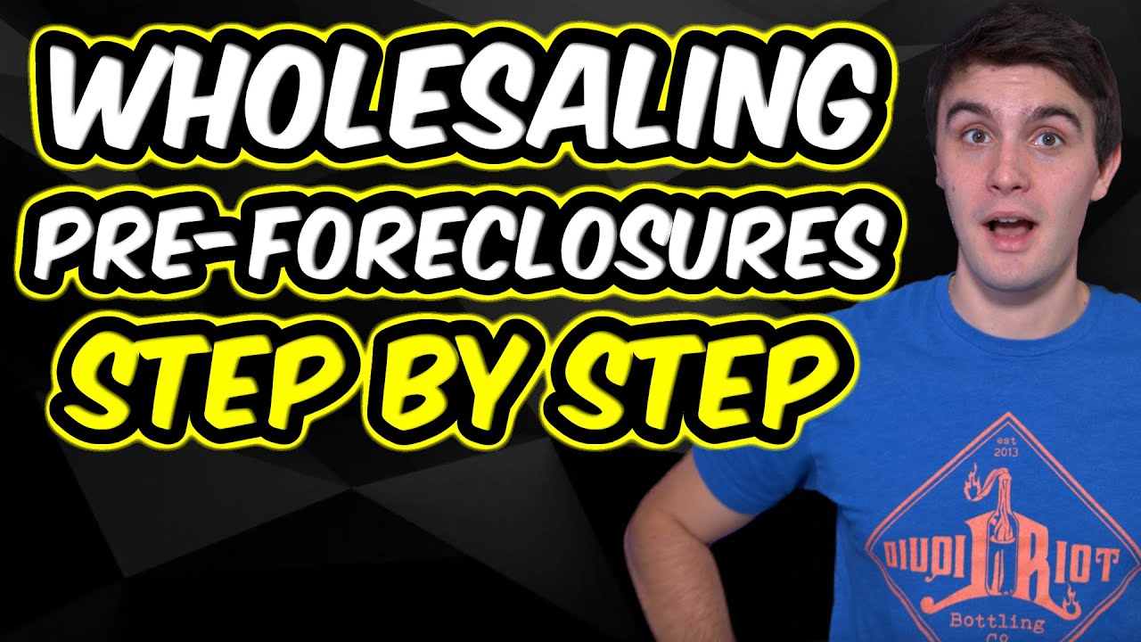 Pre-Foreclosure Guide for Beginners | Wholesale Real Estate - YouTube