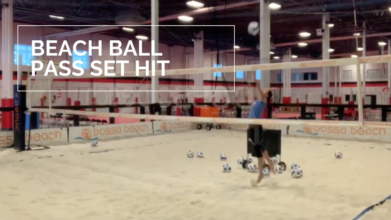 Beach Ball Control: Pass - Set- Swing - YouTube