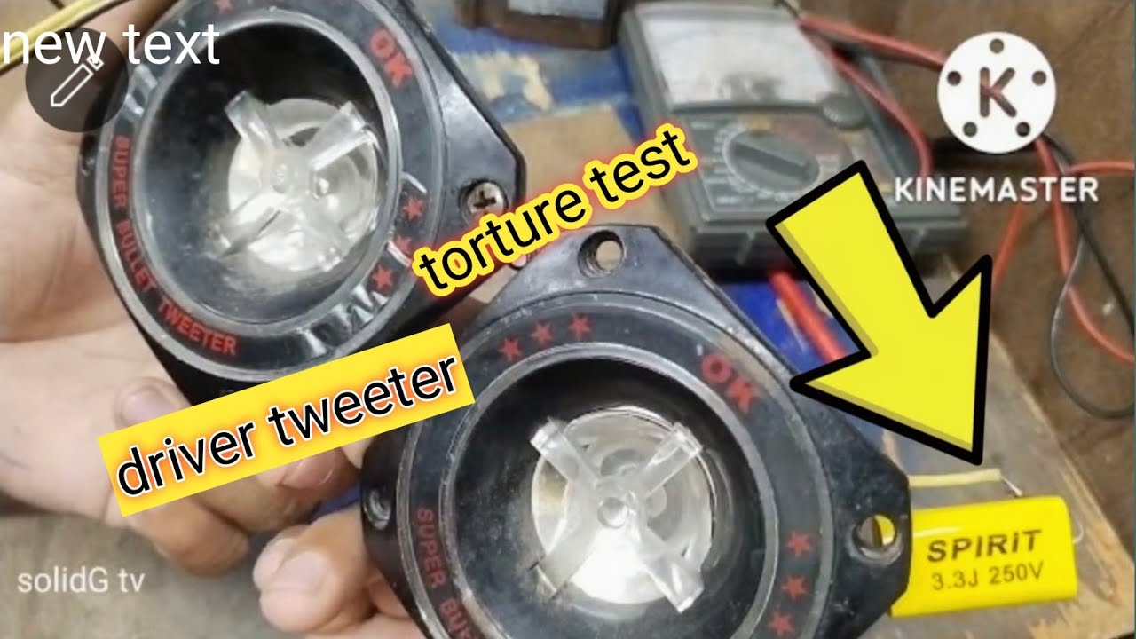 tweeter speaker alin Ang una masunog, series or parallel resistor ...