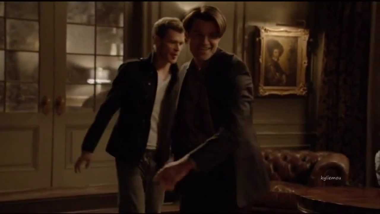 Joseph Morgan & Daniel Gillies Blooper from TVD - YouTube