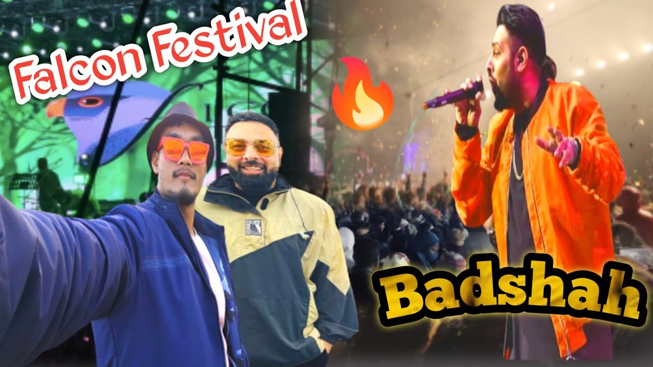 More than 2 Lakhs Audience 😎 Badshah Live Concert in Falcon Festival ...