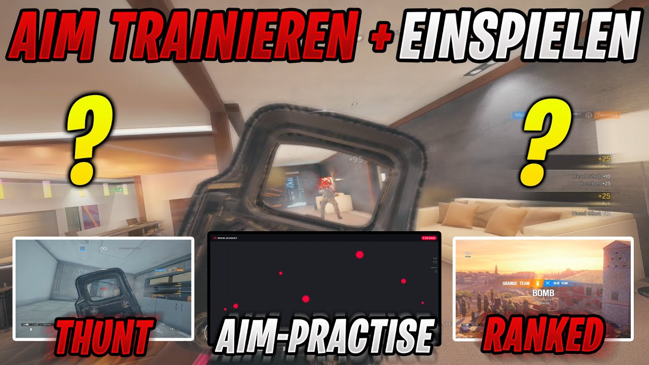Rainbow Six Siege Pro Tactics Aim Reflex Training Youtube