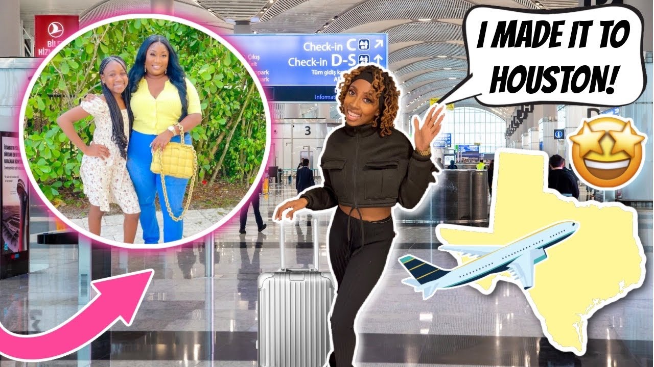 LENE ARRIVES TO HOUSTON TO MEETUP WITH KARISSA AND SALLY'S WORLD - YouTube