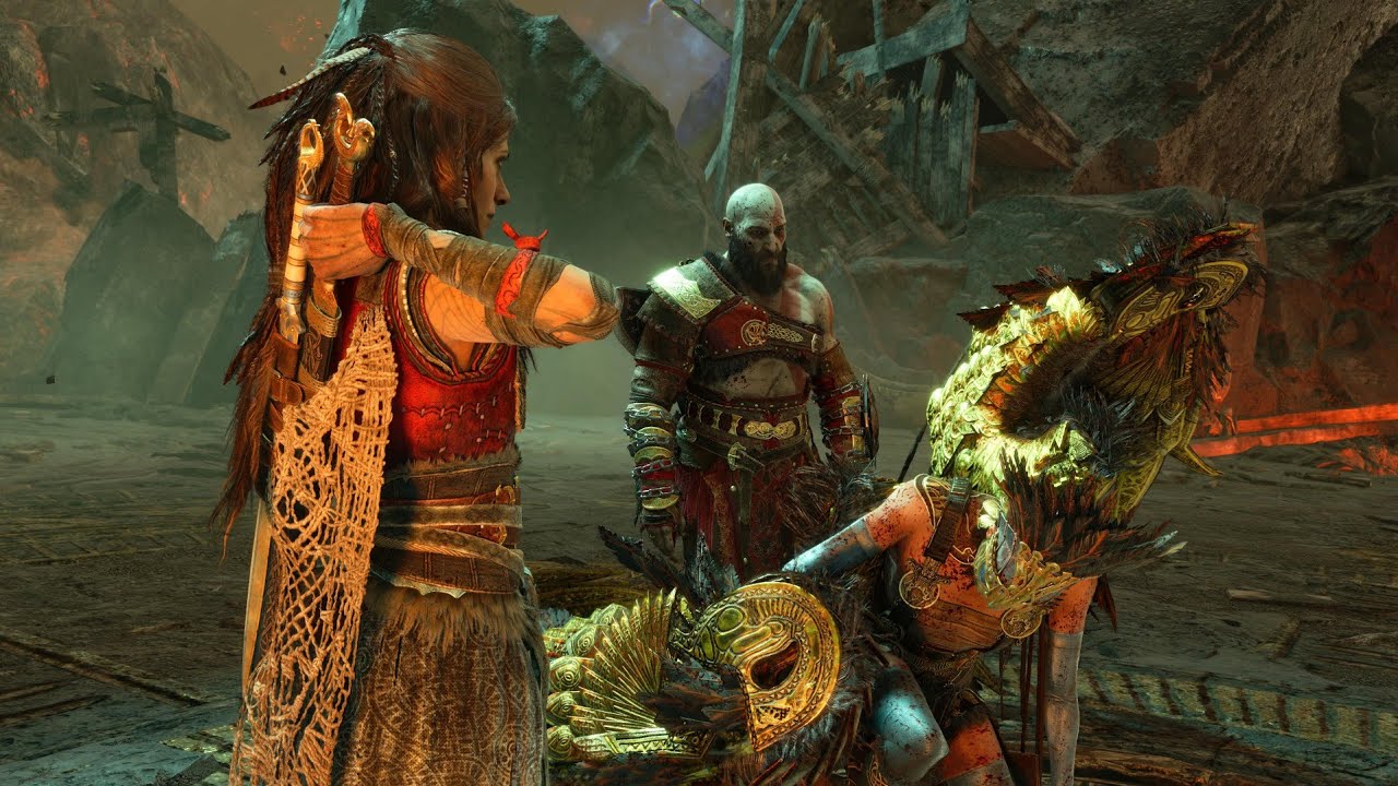 God of War Ragnarök QUEEN GNA - NO DAMAGE - PERFECT PARRY GOD!! - Epic ...