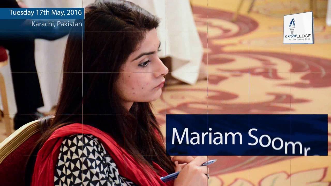 Exclusive Highlights from Leadership Masterclass| Mariam Soomro | Engro ...